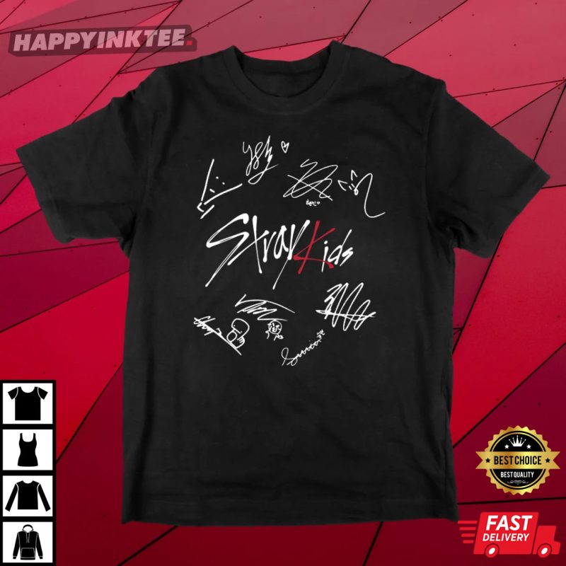 Stray Kids Skzoo Autograph T-Shirt - Bring Your Ideas, Thoughts And ...