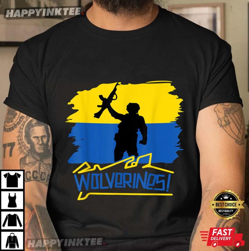 Ukraine Wolverines Love Stand With Ukraine Best T-Shirt