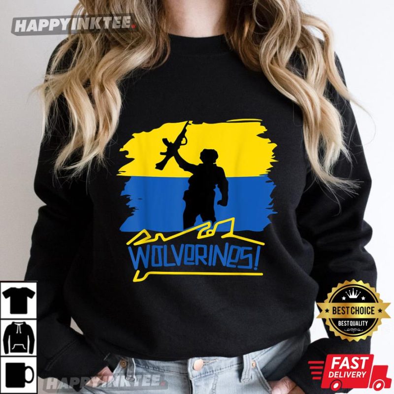 Ukraine Wolverines Love Stand With Ukraine Best T-Shirt