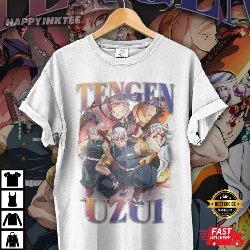 Uzui Anime Gift For Fan T-Shirt