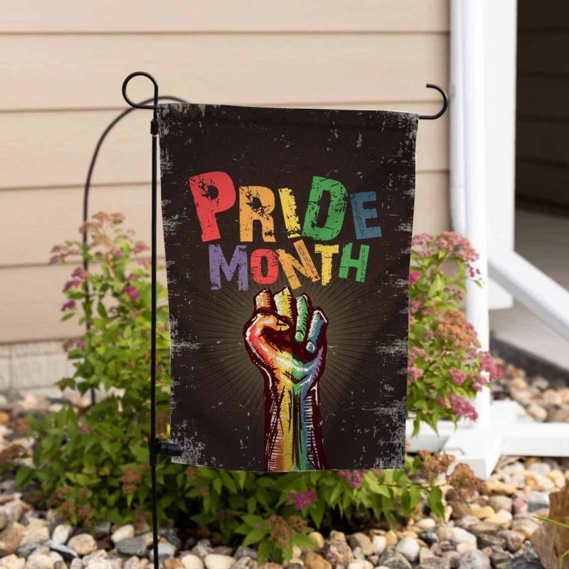 Vintage LGBT Pride Month Flag, Happy Pride Month Flag