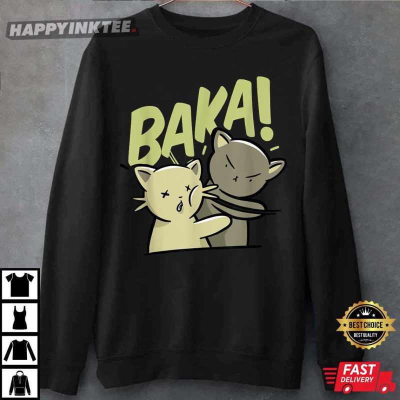 Baka Rabbit Anime Merch Japan Style Slap Japanese Best T-Shirt
