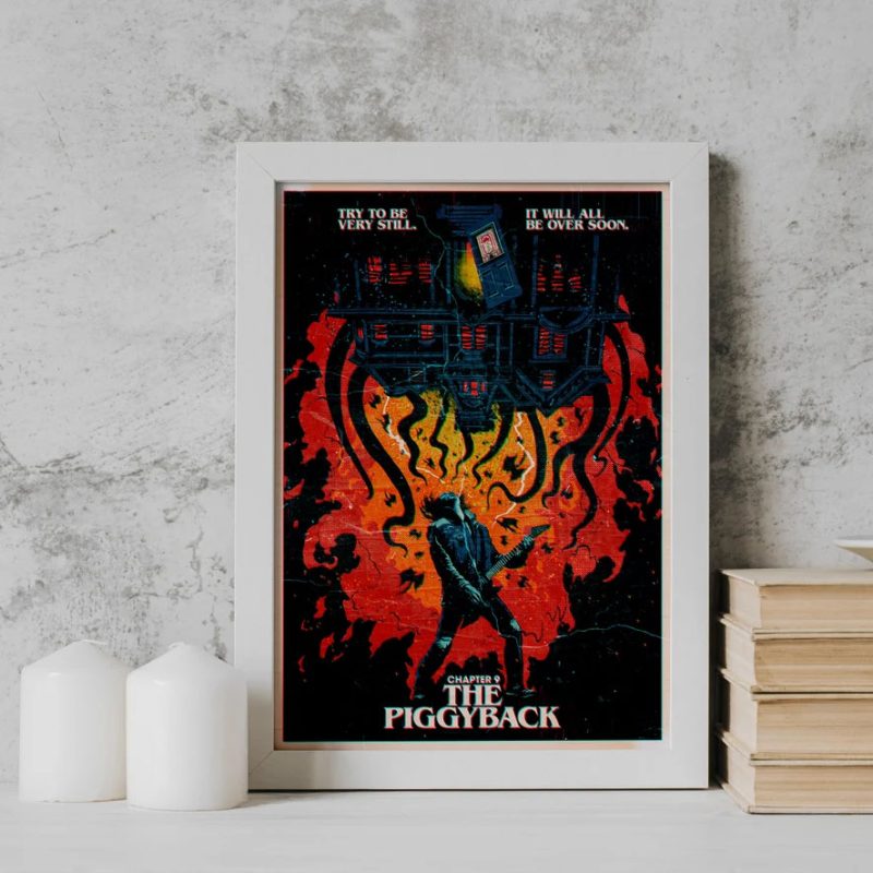 The Piggyback Eddie Munson Poster