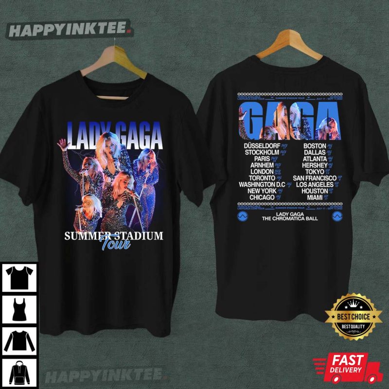 The Chromatica Ball Tour Lady Gaga Merch T-Shirt