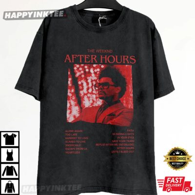 After Hours Til Dawn Tour Merch 2022 Tour T-Shirt