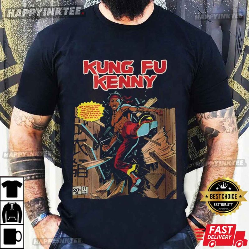 Kendrick Lamar Inspired Kung Fu Kenny Graphic Best T-Shirt