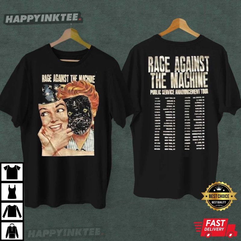 Rage Against The Machine Tour 2022 Merch T-Shirt
