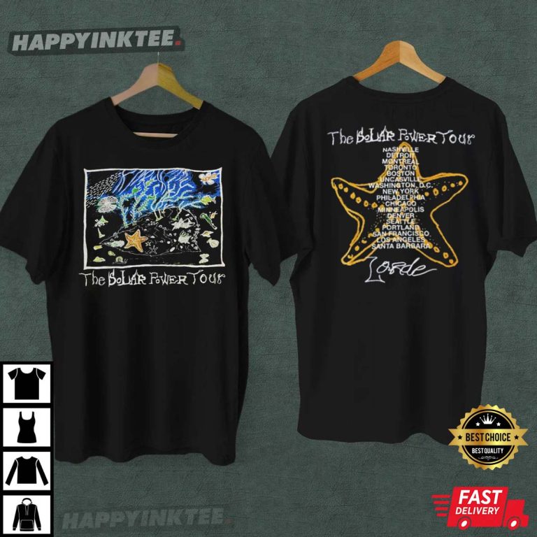 Lorde Solar Power Tour Gift For Fan T-Shirt