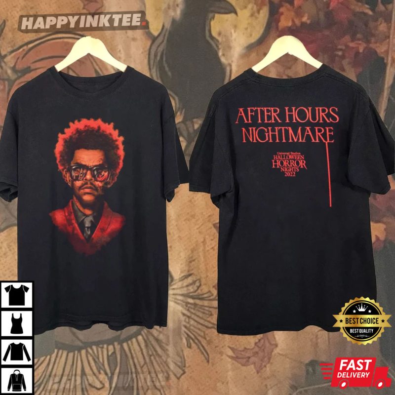 Halloween Horror Nights 2022 The Weeknd Merch T-Shirt