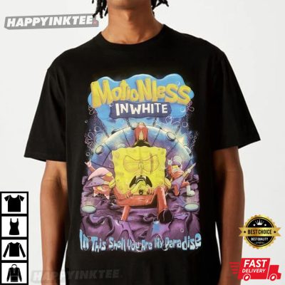 Spongebob Motionless In White T- Shirt