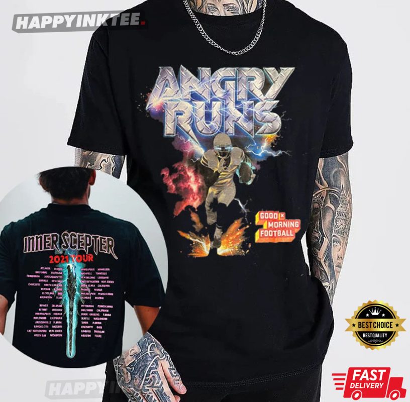 Inner Scepter 2021 Tour Kyle Bran Angry Runs T-Shirt