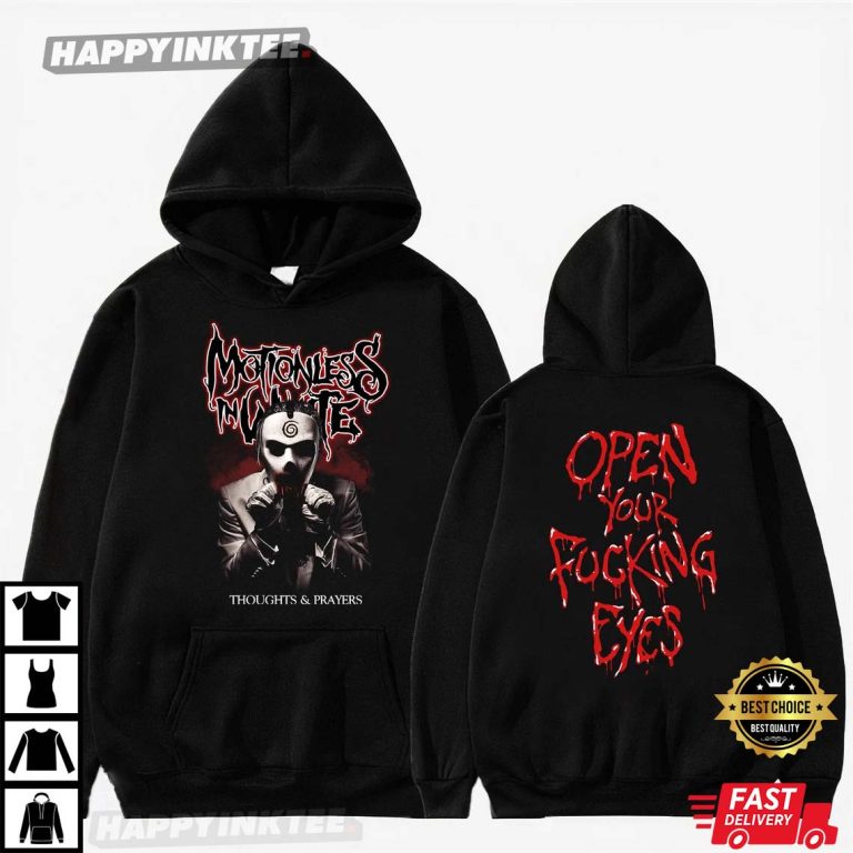 Thoughts And Prayers Motionless In White Tour Merch 2022 T-Shirt
