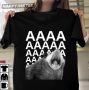 Screaming Possum Aaaa Cute Funny Opossum Dank Meme T-Shirt
