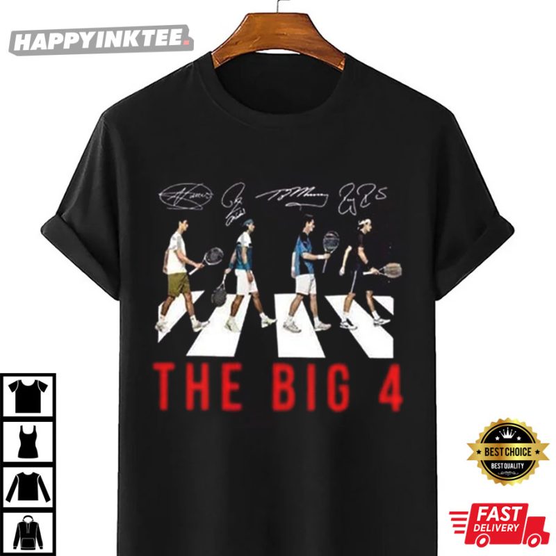 The Big 4 Roger Federer Logo T-Shirt