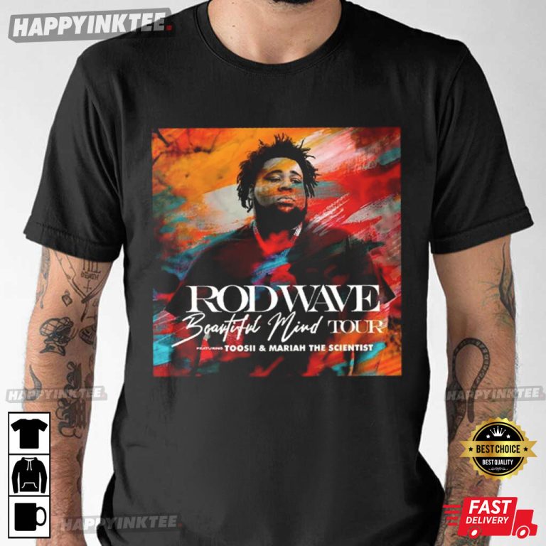 Rod Wave Beautiful Mind Tour T-Shirt