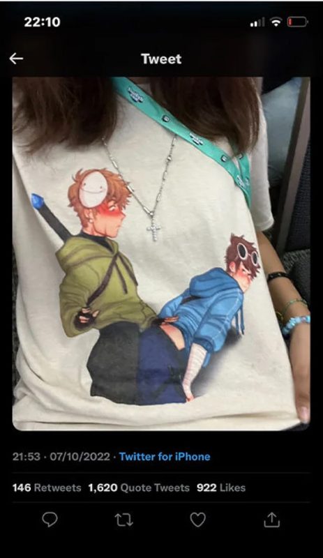 Dreamnotfound George Not Found Fanart T-Shirt