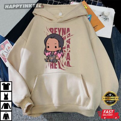 Chibi Reyna Tiny Agents Valorant Gifts For Gamer T-Shirt