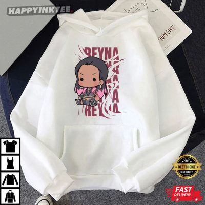 Chibi Reyna Tiny Agents Valorant Gifts For Gamer T-Shirt
