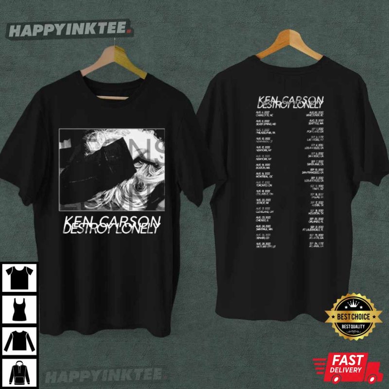 Ken Carson X Destroy Lonely North America Tour Merch T-Shirt
