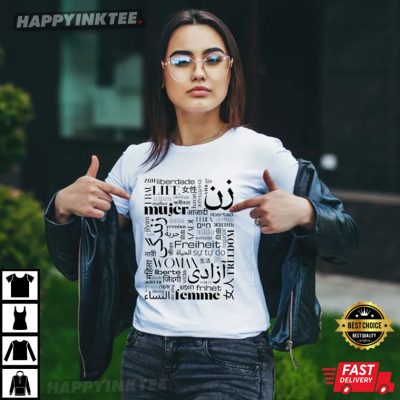Zan Zendegi Azadi Woman Life Freedom Mahsa Amini T-Shirt