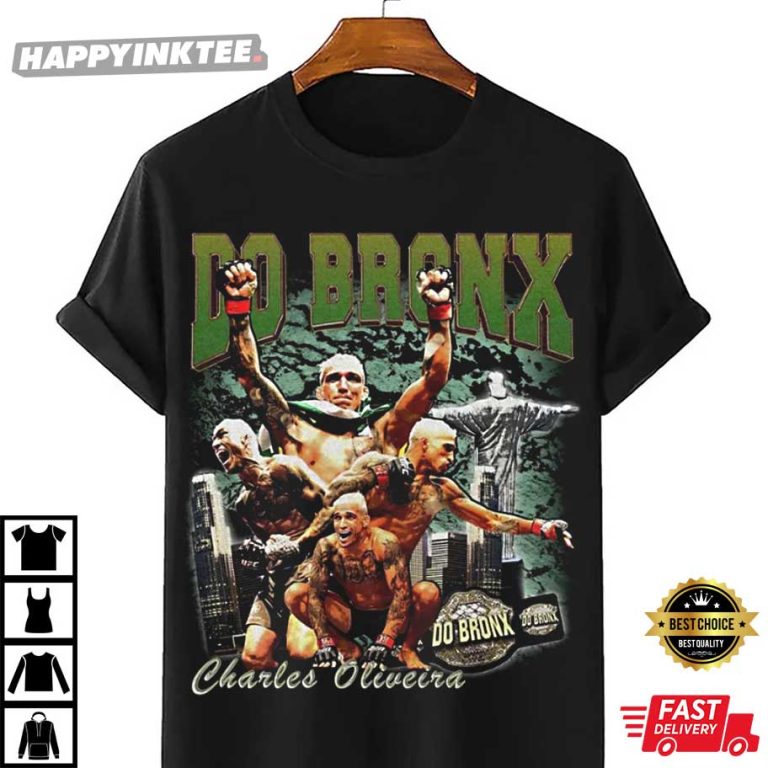 Charles Oliveira Do Bronx Brazil Vintage T-Shirt