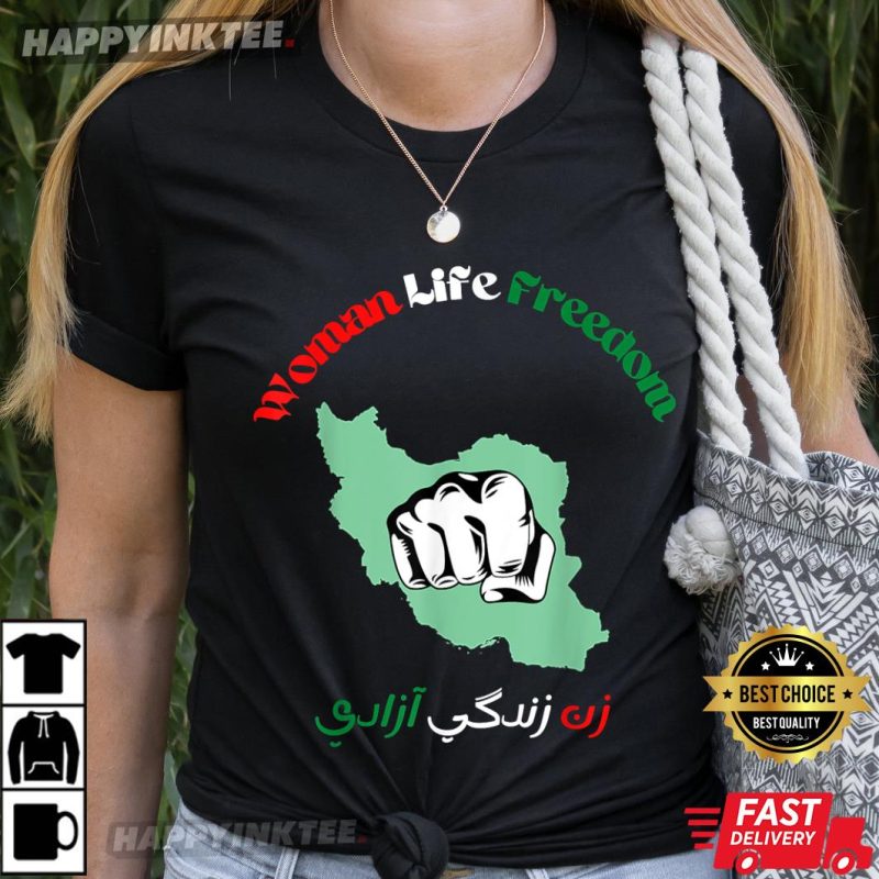 Women Life Freedom Farsi Zan Zendegi Azadi Best T-Shirt
