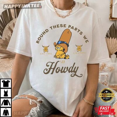 Garfield Cowboy Howdy T-Shirt
