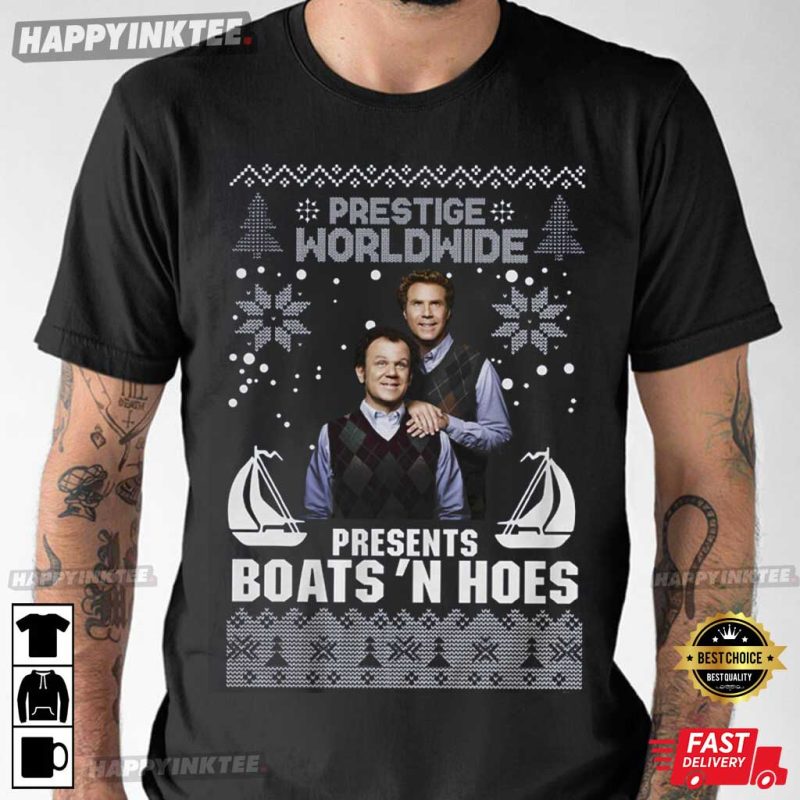 Step Brothers Prestige Worldwide Presents Boats'n Hoes T-Shirt