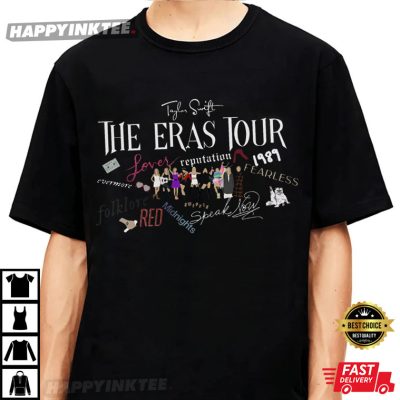 The Eras Tour New Album Midnight Merch T-Shirt