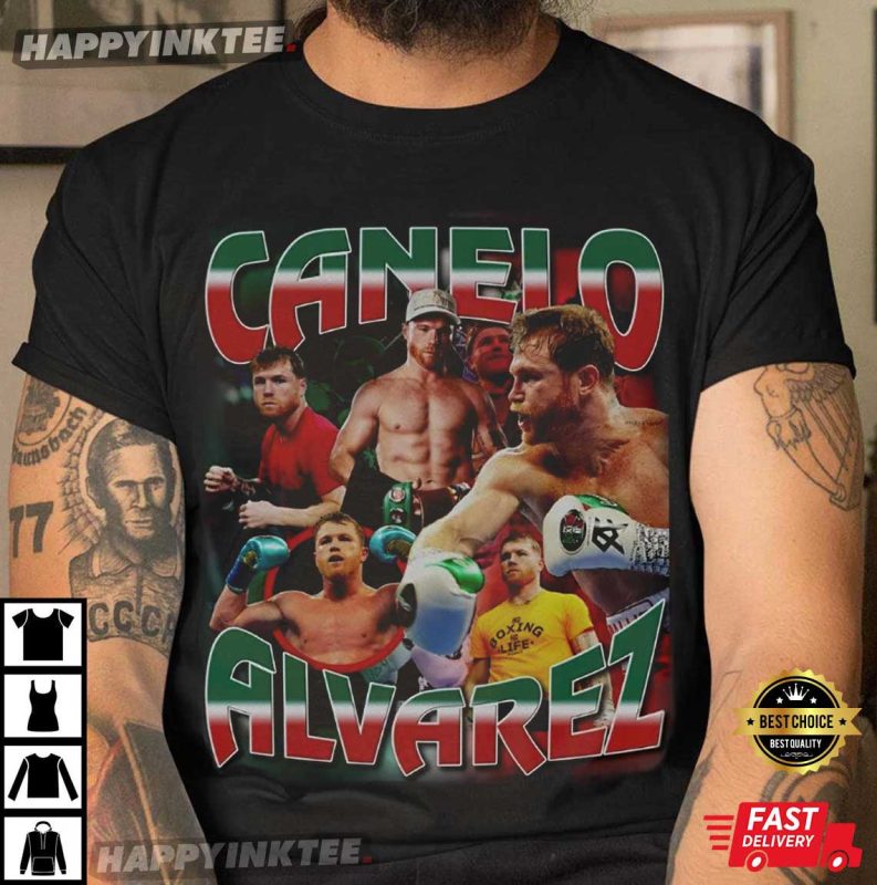Canelo Alvarez Mexico Boxing T-Shirt