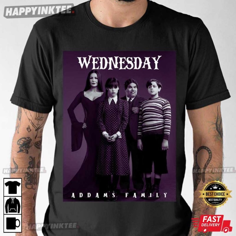 Wednesday Addams Family All Cast 2022 Version Best T-Shirt