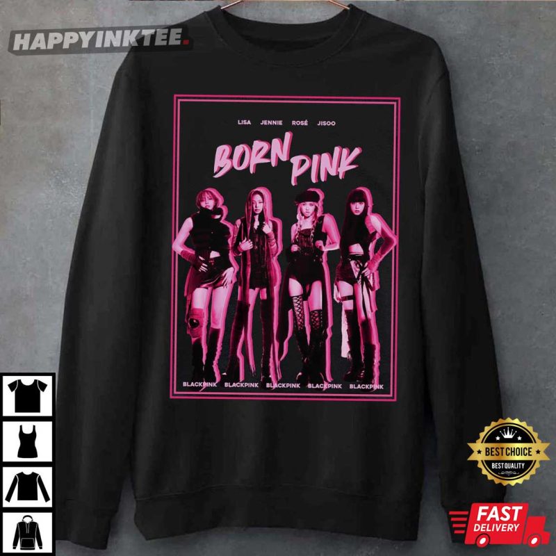 BLACKPINK Born Pink, Blackpink Pink Venom World Tour Kpop Best T-Shirt