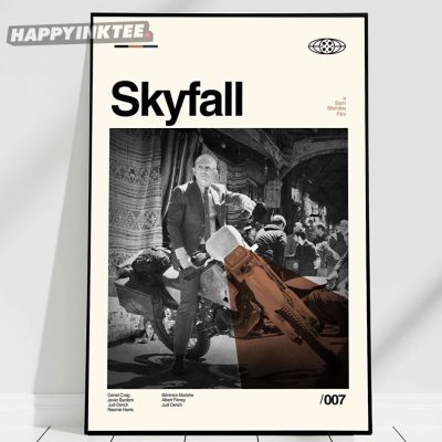 James Bond Skyfall Movie Best Poster