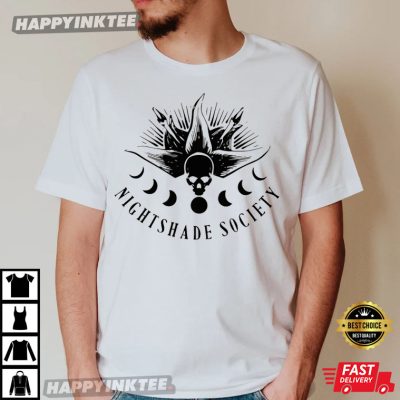 Wednesday Addams Nightshade Society T-Shirt