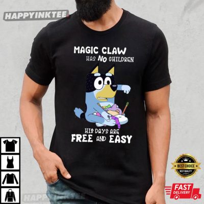 Bluey Magic Claw Shirt, Bluey Dad T-Shirt