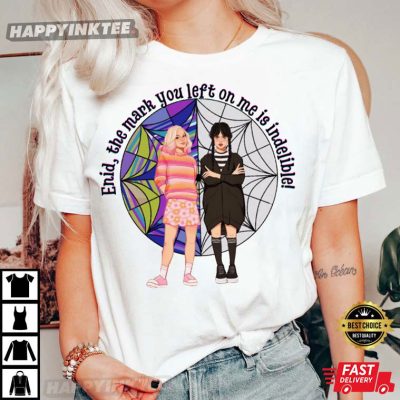 Enid And Wednesday, Wednesday Addams Family Best T-Shirt