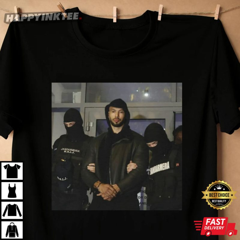 Andrew Tate Top G Arrested T-Shirt