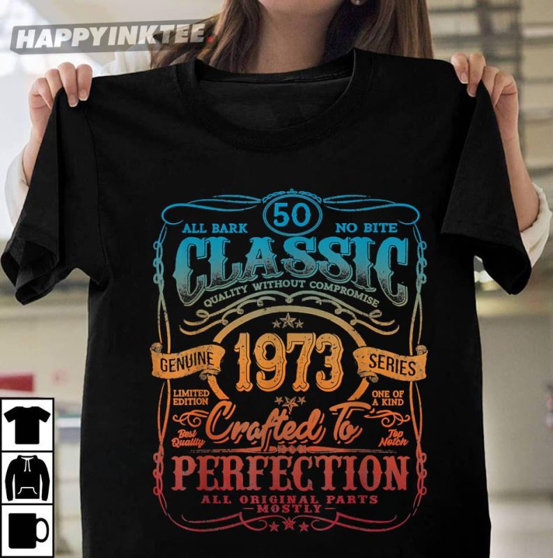 Vintage 1973 Limited Edition Shirt 50 Year Old Birthday T-Shirt