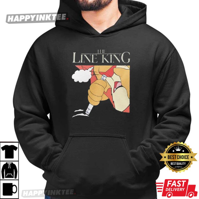 The Line King, Funny Drug The Lion King Meme T-Shirt - Bring Your Ideas ...