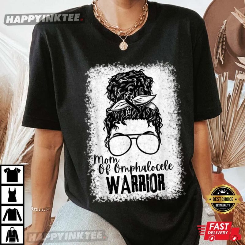 Mom Of Omphalocele Warrior Awareness T Shirt Bring Your Ideas Thoughts And Imaginations Into