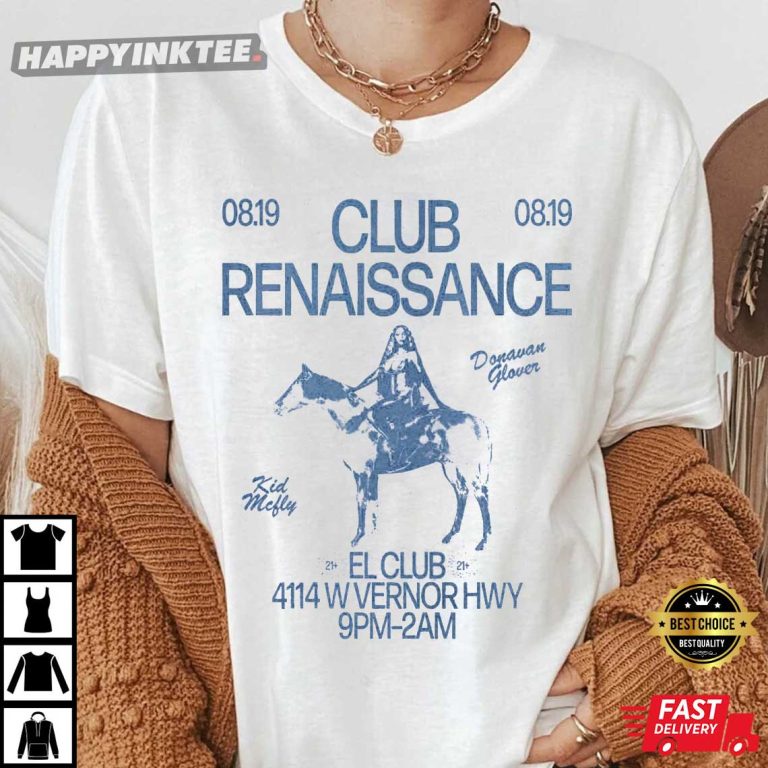 Beyoncé Renaissance Merch Gift For Fan T-Shirt - Bring Your Ideas ...