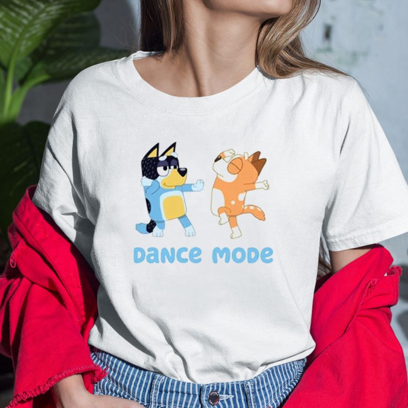 Bluey Dance Mode, Bluey Chilli Heeler T-Shirt - Bring Your Ideas ...