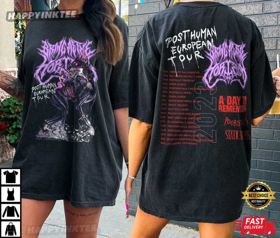 Bring Me The Horizon, Post Human European Tour T-Shirt