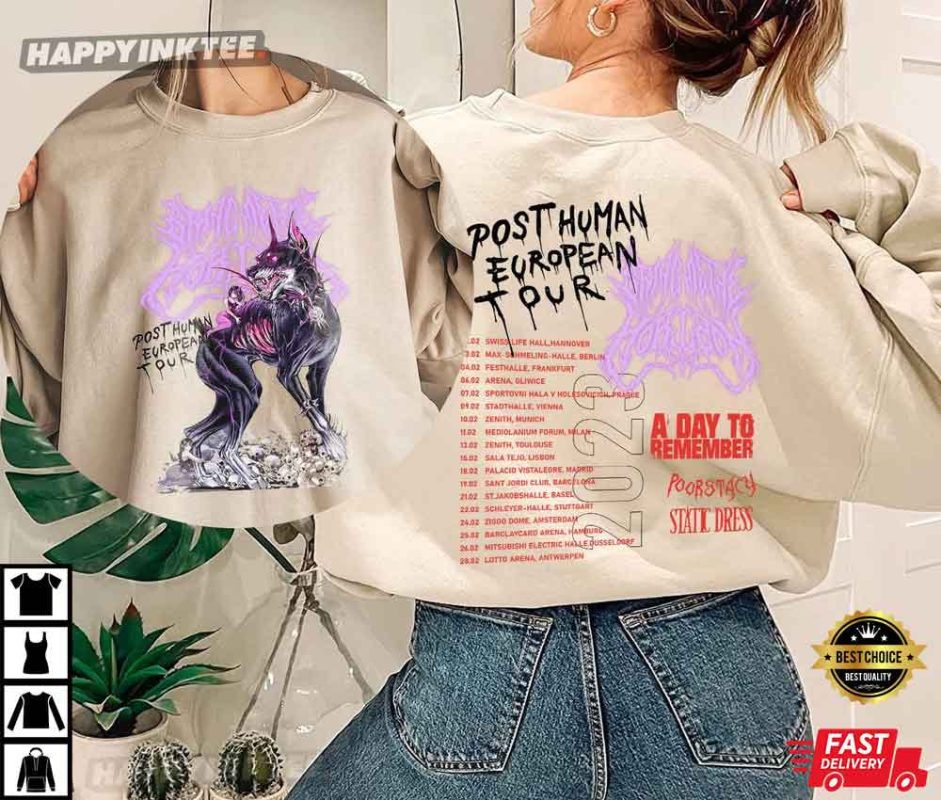 Bring Me The Horizon, Post Human European Tour T-Shirt