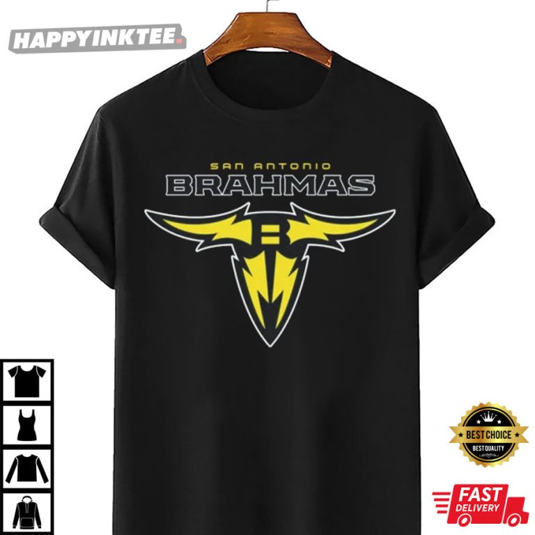 San Antonio Brahmas Football Team Logo T-Shirt