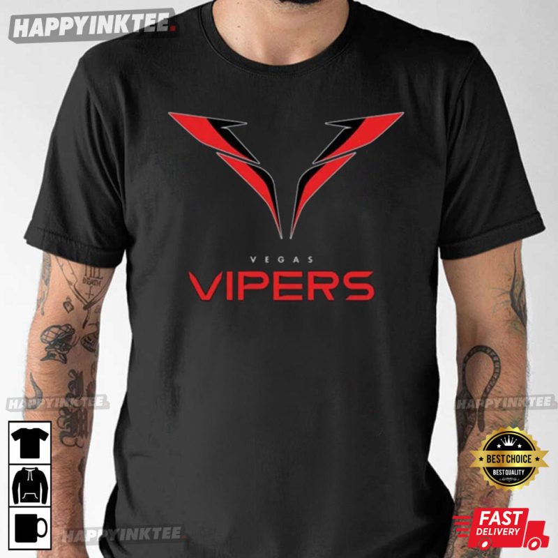 XFL Vegas Vipers American Football Team T-Shirt - Bring Your Ideas ...