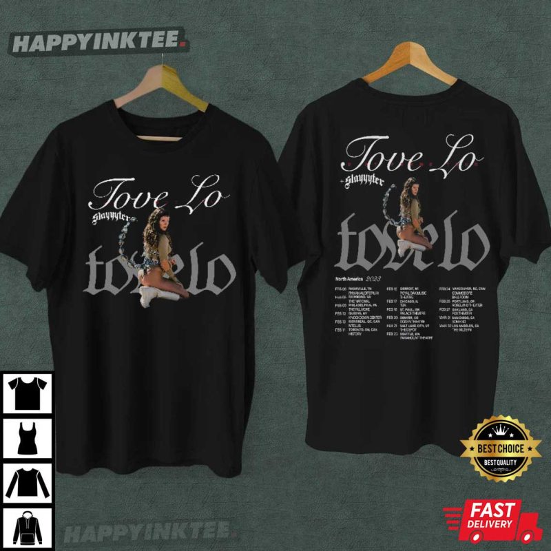 Tove Lo Dirt Femme North American 2023 Gifts For Fan Tour T-Shirt ...