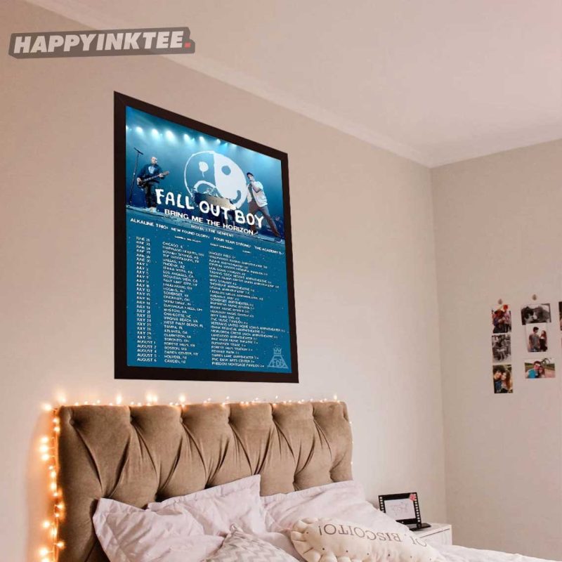 Fall Out Boy Tour 2023 Home Decor Wall Poster - Bring Your Ideas ...