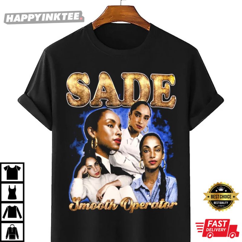 Sade Smooth Operator Vintage Bootleg Style T-Shirt