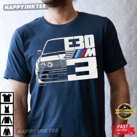 BMW E30 M3 Shirt, Bimmer Car Lover T-Shirt - Bring Your Ideas, Thoughts ...